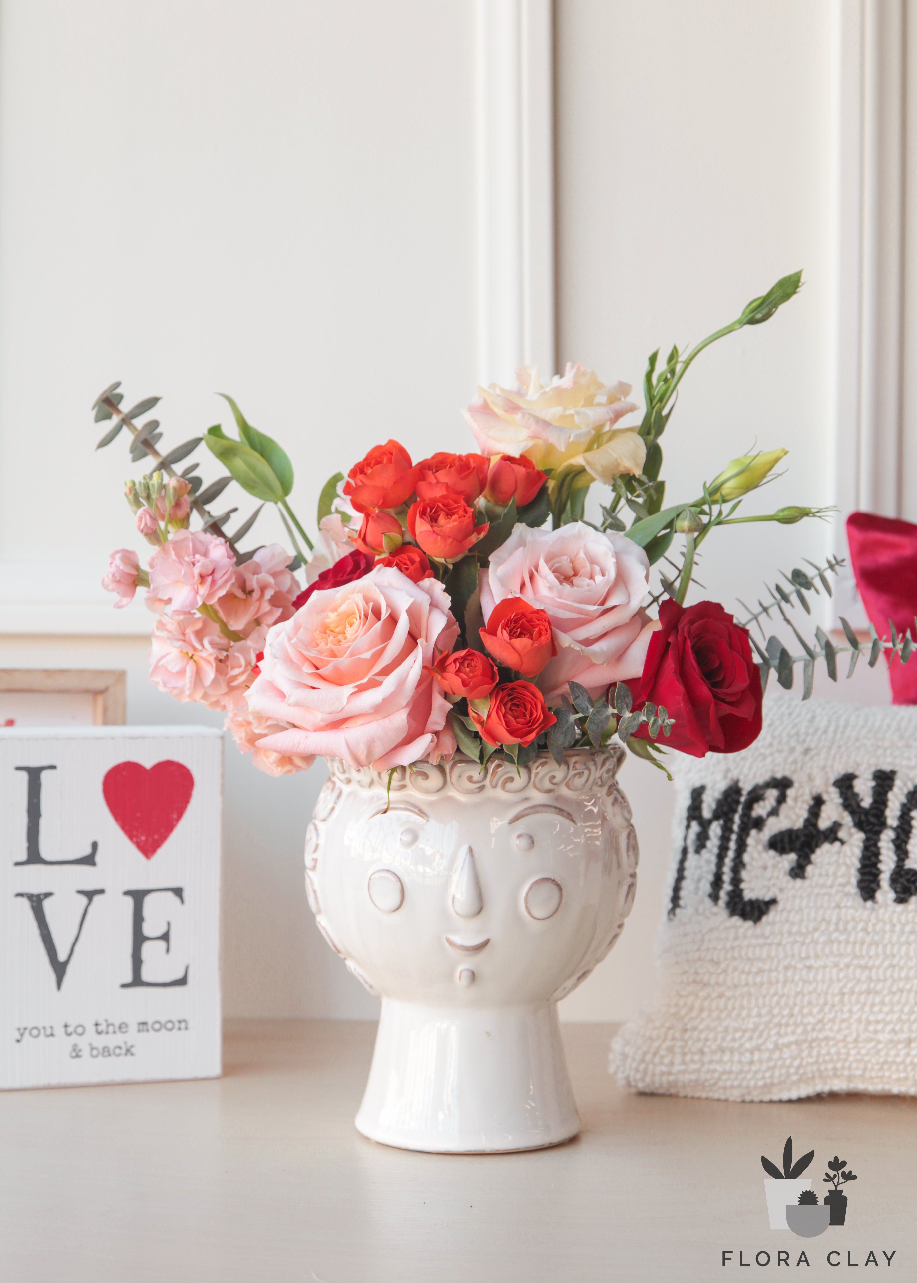 Flower Lady| Flower Arrangement – FLORA CLAY